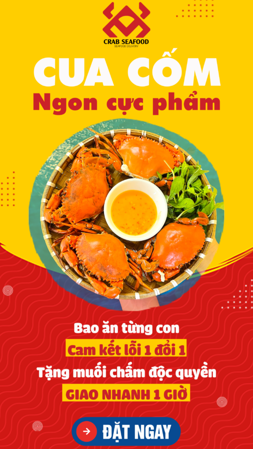 Cua Lông Thượng Hải Sống - Giao Nhanh 1 Giờ - Crab Seafood