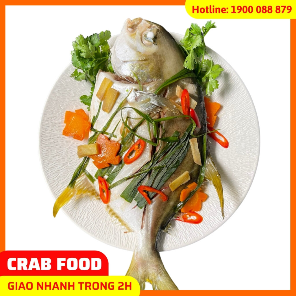 Cá Chim Chế Biến - Giao Nhanh 1 Giờ - Tại Crab Seafood